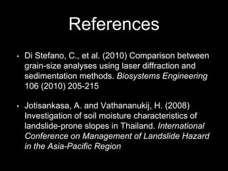 Landslide Early Warning System - Wyatt Bartlett and John Nihi | PPT