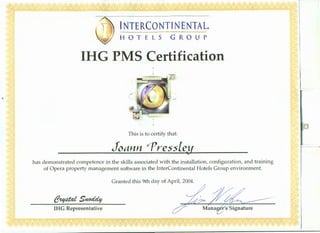 Cert Doc | PDF