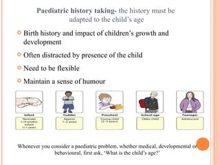 history taking in pediatrics patient by Dr yousef Ayman alsetif | PDF ...