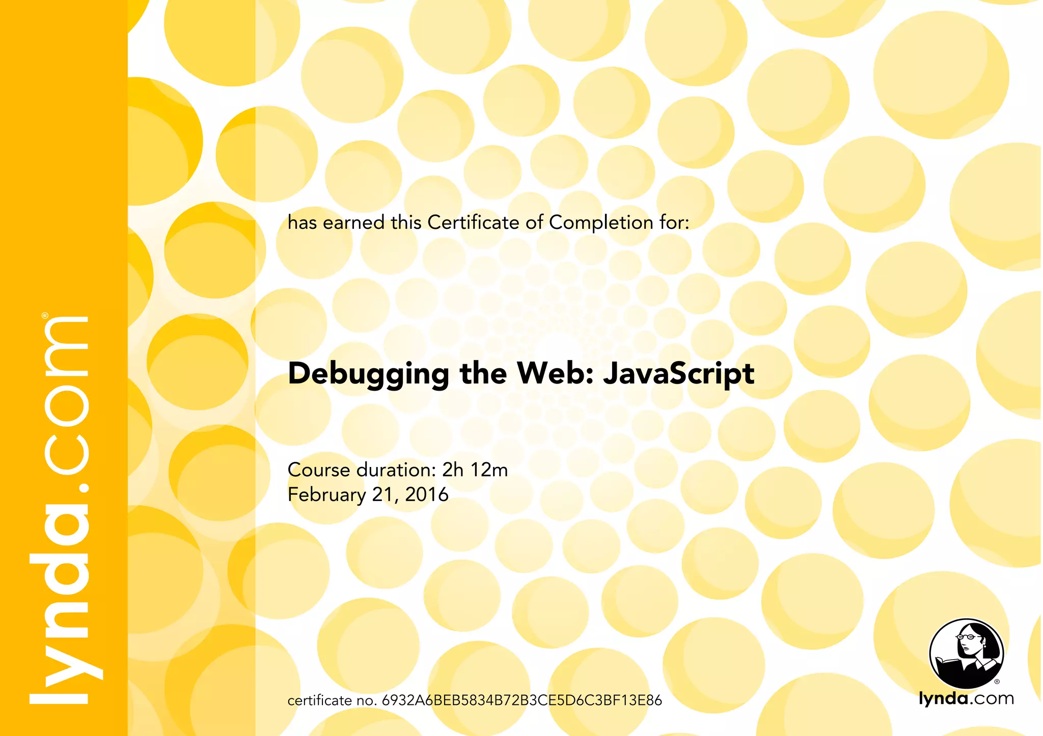 DebuggingtheWeb-JavaScript_CertificateOfCompletion | PDF | Web ... DebuggingtheWeb-JavaScript_CertificateOfCompletion | PDF | Web ...