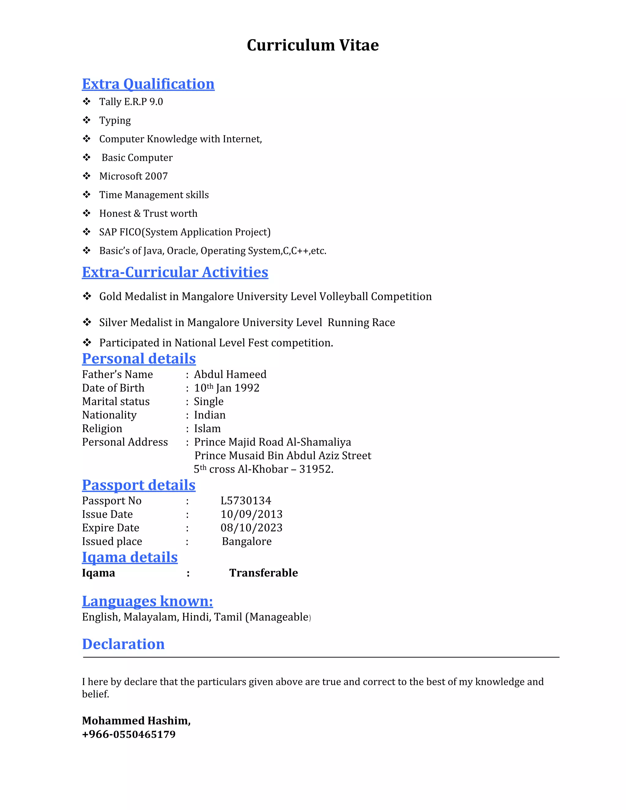 Mohammed Hashim | PDF