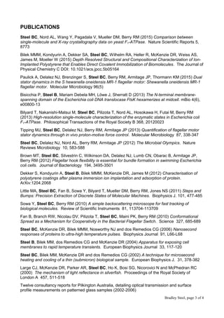 SteelCV - Academic | PDF | Chemistry | Science