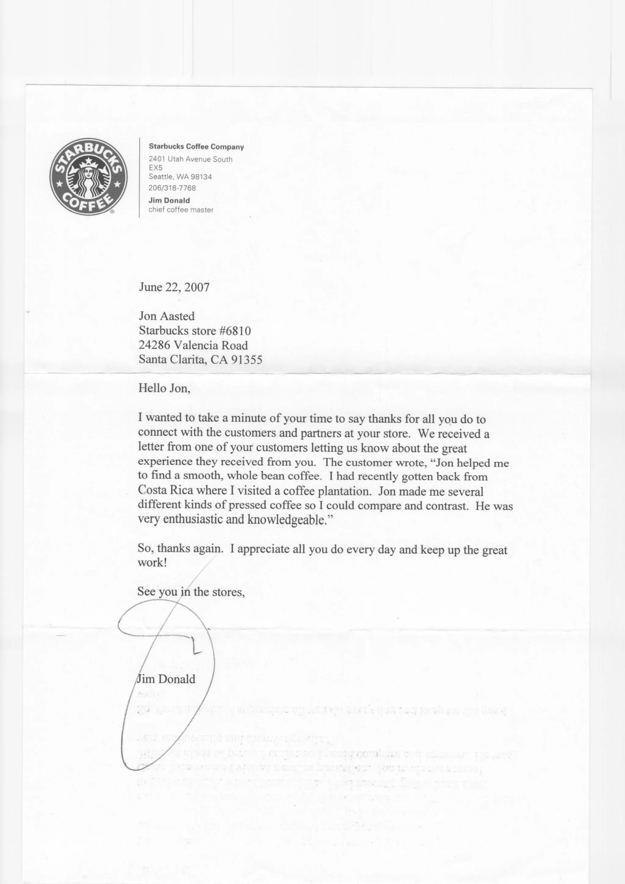 Starbucks Recognition | PDF