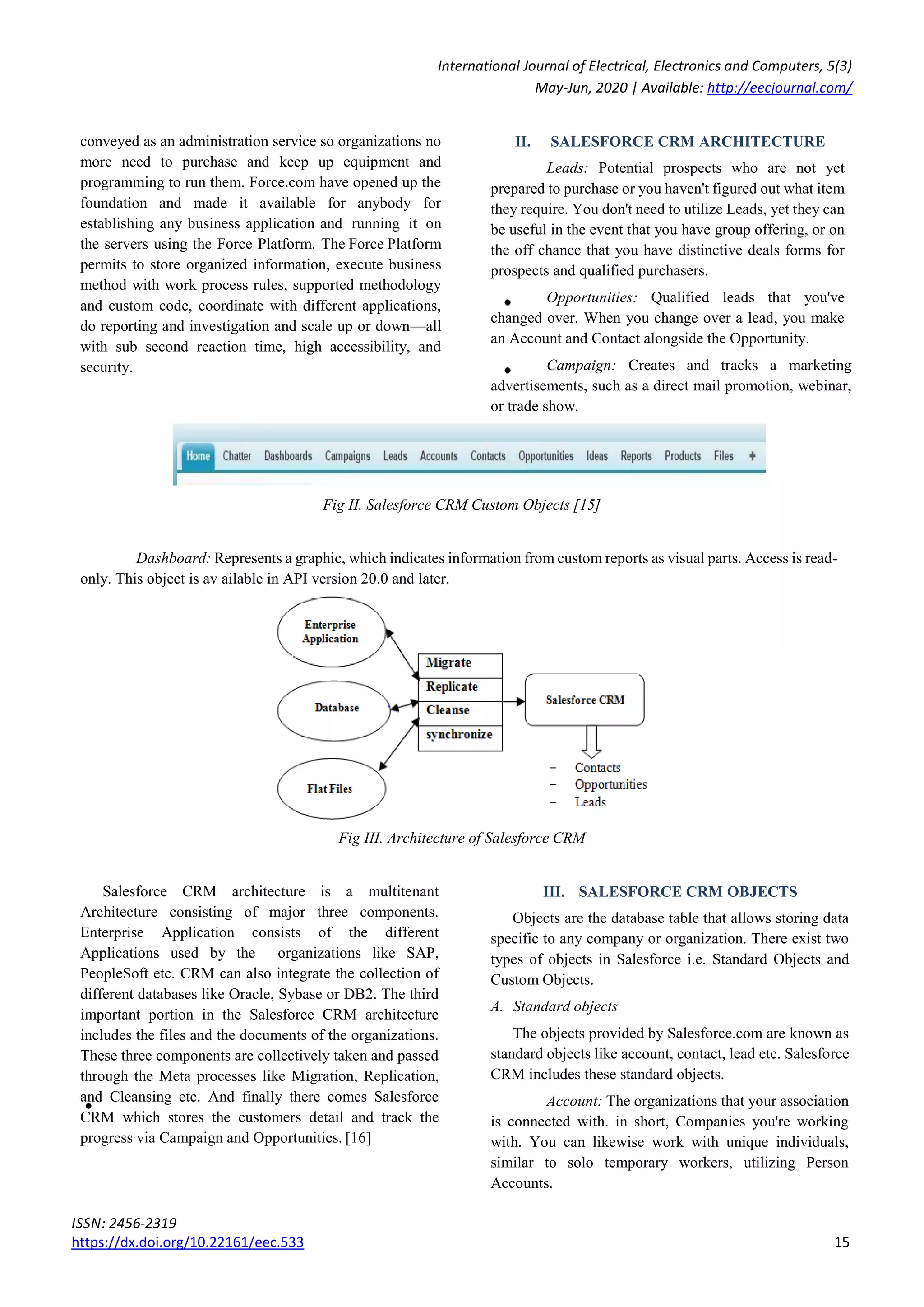 Salesforce CRM: A new way of managing Customer Relationship in cloud environment | PDF