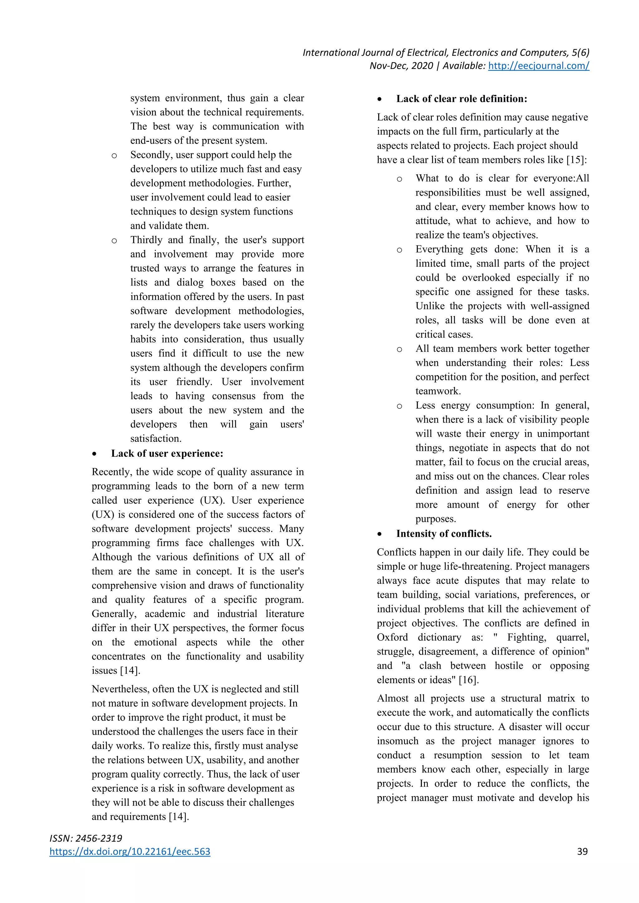 Software Project Risk Management Practice in Oman | PDF