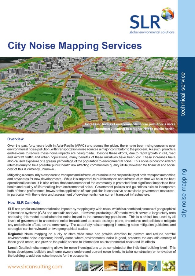 Noise Mapping Guide : Noise Mapping in Urban Areas – PUOEZ