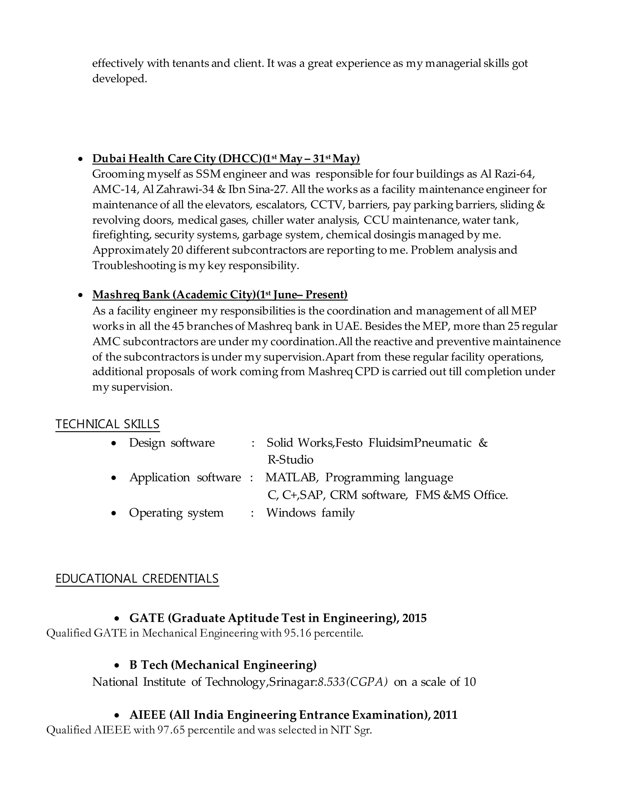 Haamid Resume | DOCX