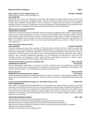 Resume - Celine Sanderson | PDF