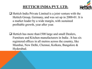 Internship HETTICH | PPT