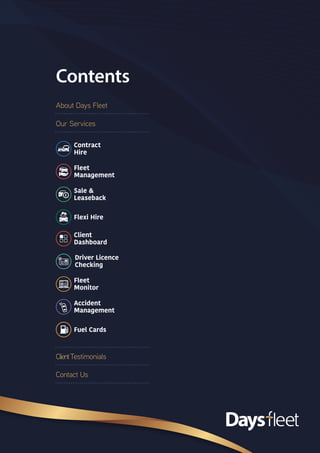 Days Fleet - Brochure | PDF