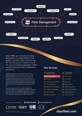 Days Fleet - Brochure | PDF