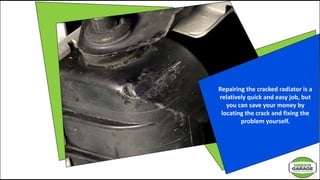 3 Effective Methods to Repair the Cracked Plastic Radiator of Car | PPT