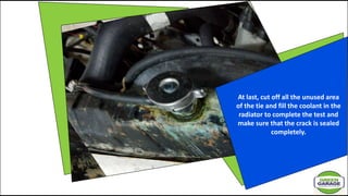 3 Effective Methods to Repair the Cracked Plastic Radiator of Car | PPT