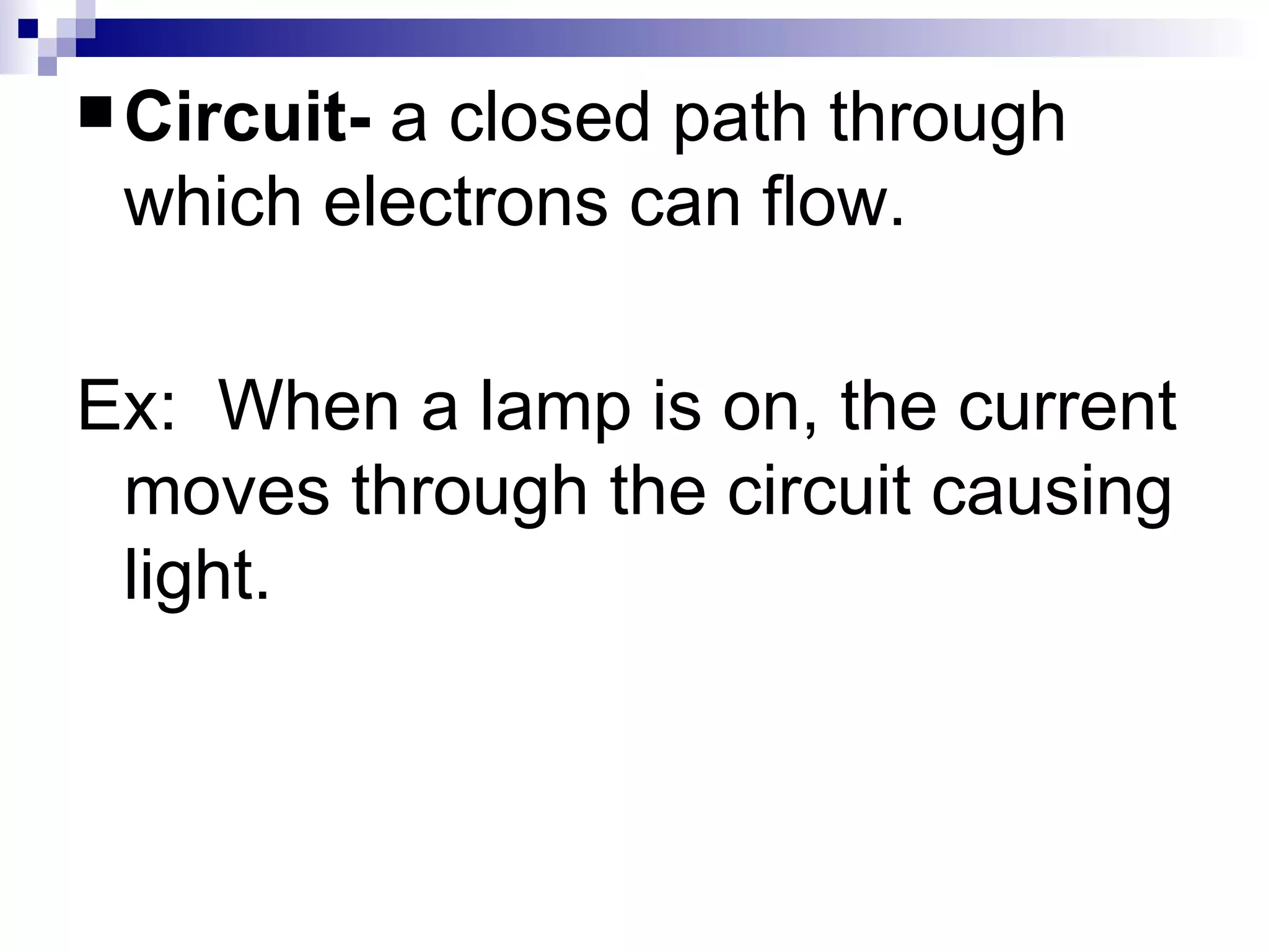 3 electrical circuits | PPT