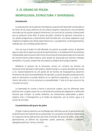 3 el grano de polen morfología,estructura y diversidad | PDF