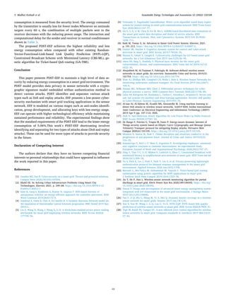 Data security tolerance and portable based energy-efficient framework ...