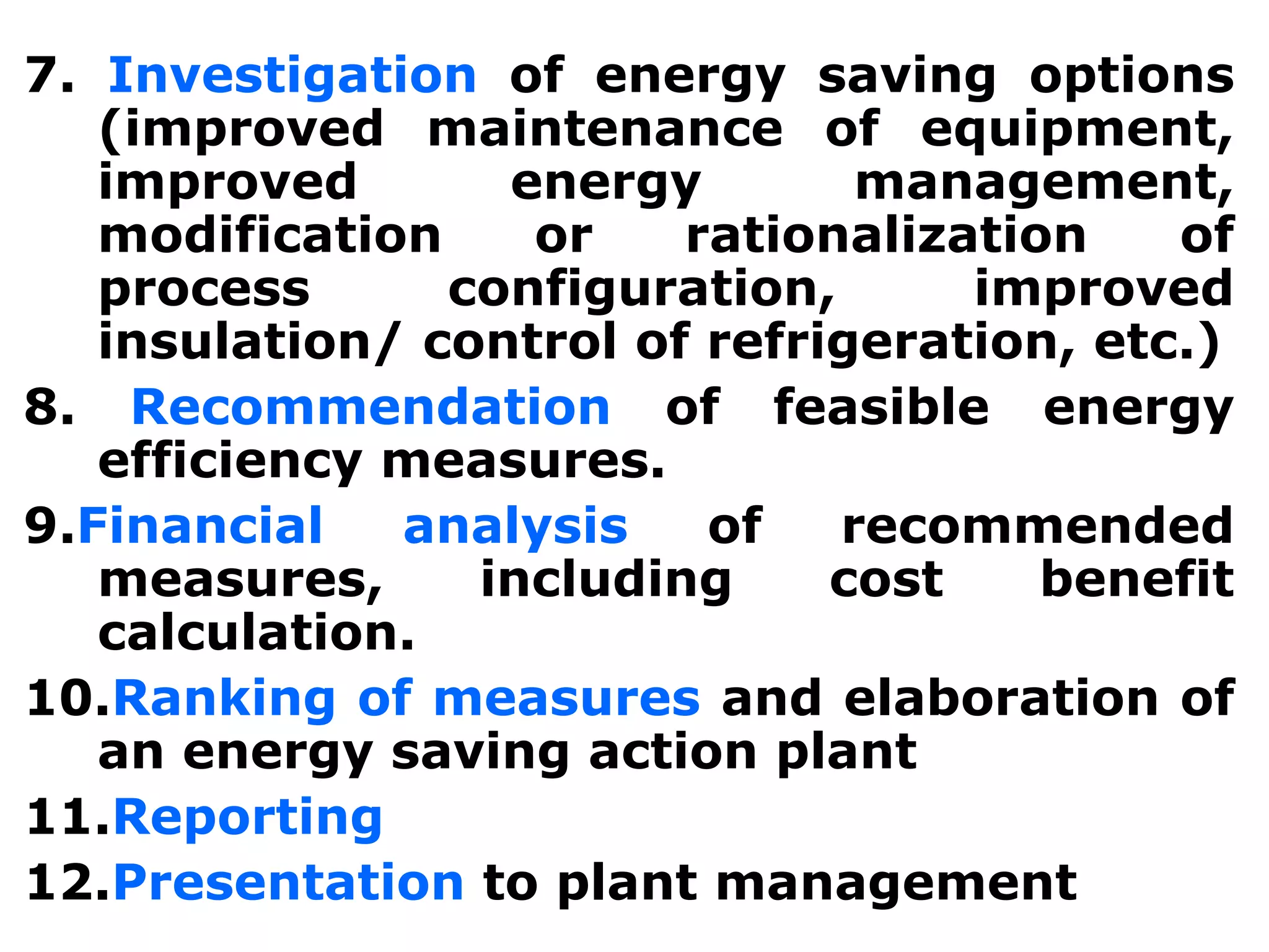 energy audit | PPT