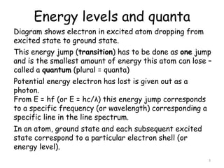 3 energy levels and quanta | PPT