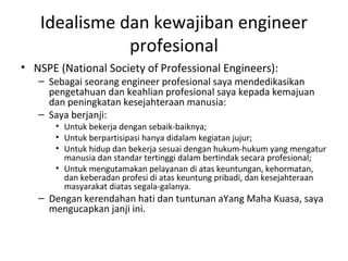 3 engineer sebagai profesional | PPT