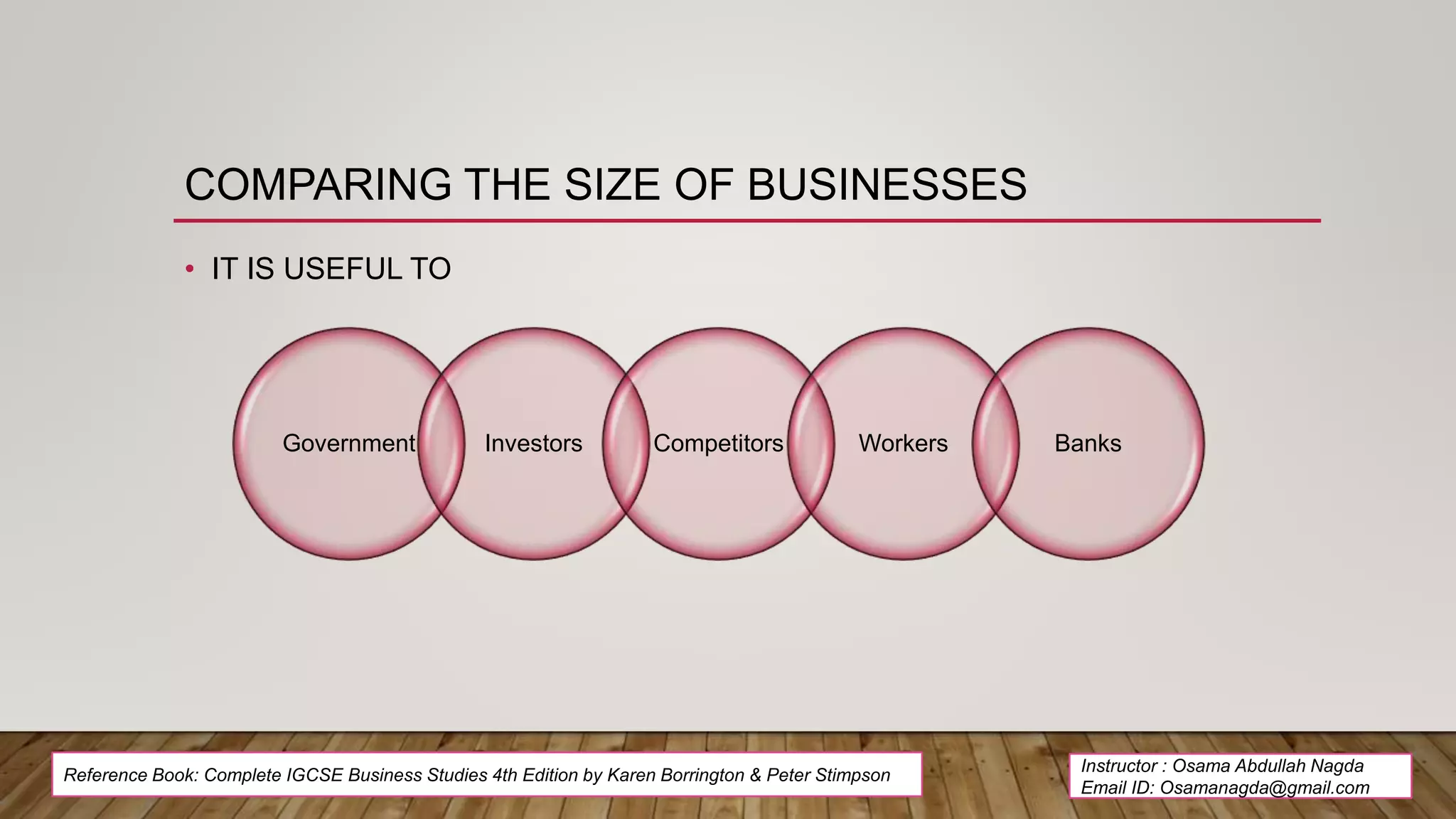 3 enterprise business growth and size | PPTX