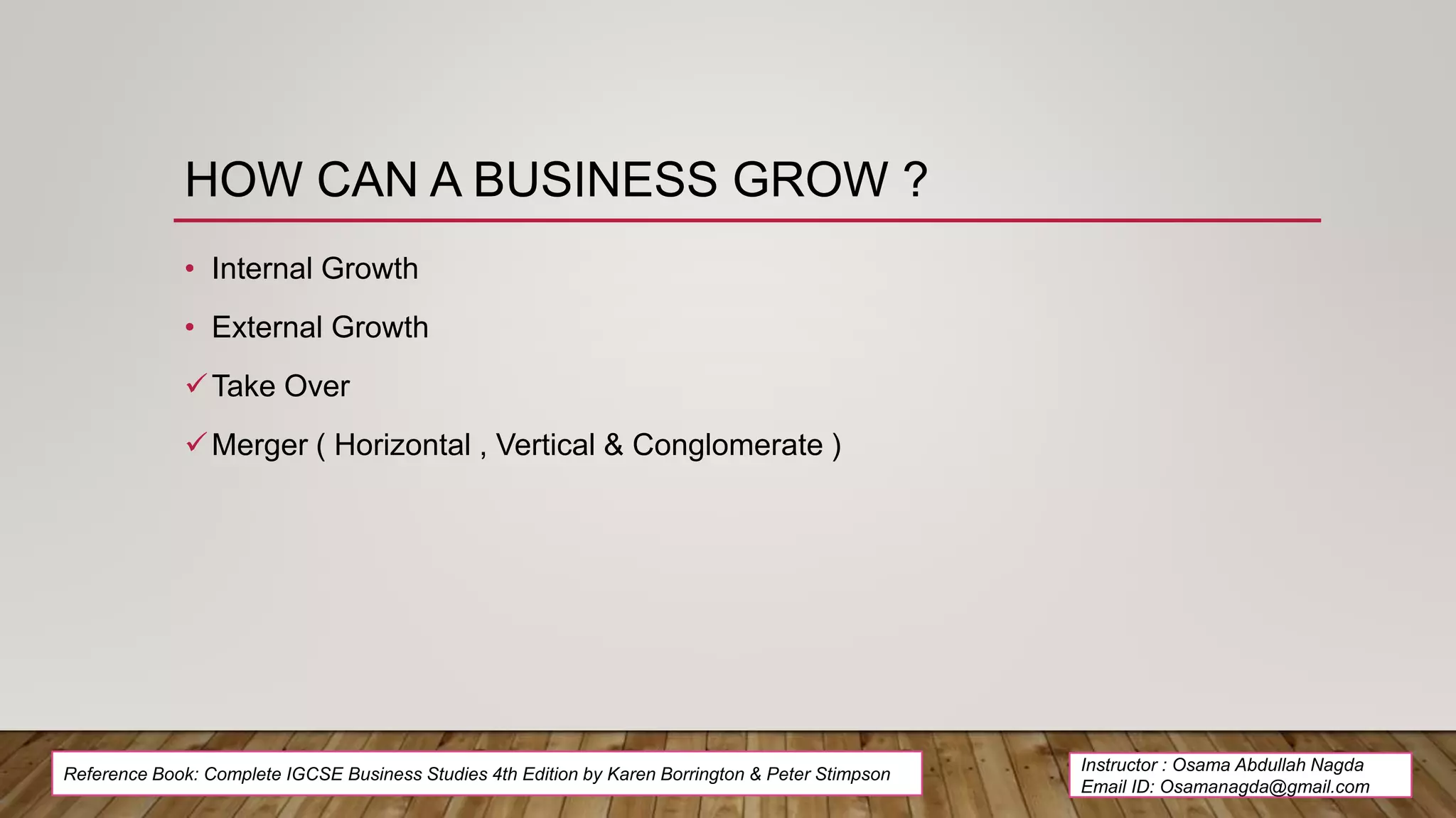 3 enterprise business growth and size | PPTX