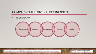 3 enterprise business growth and size | PPTX