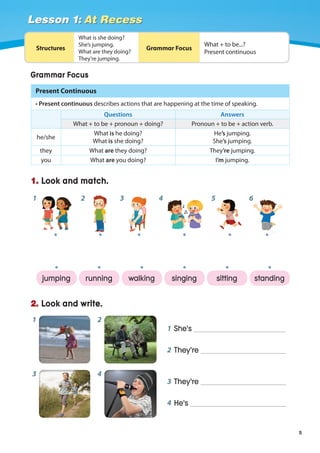 3er lesson 2 - excercises | PDF | Education
