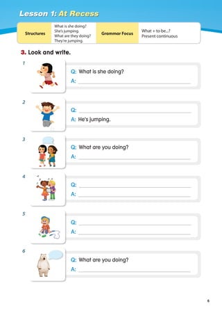 3er lesson 2 - excercises | PDF