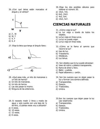 3er grado bimestre 4 | DOC
