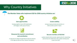 ESD for 2030 Country Initiatives | PDF | Non-Profit Organizations ...