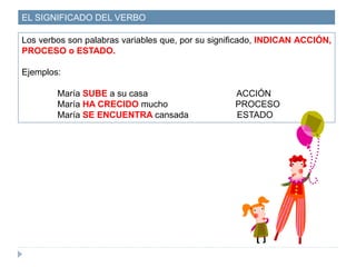 Ejemplos De Verbos De Accion