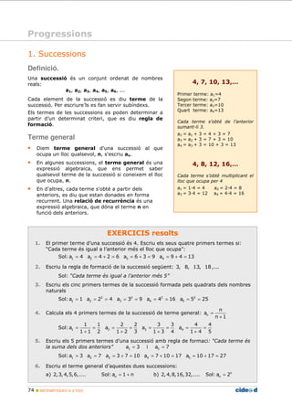 3eso successions | PDF