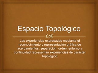 3 espacio topológico | PPTX