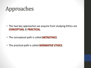 Business Ethics: ethical theories | PPTX