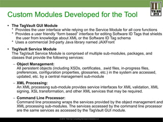 SWID Tag Creation Tool | KEY