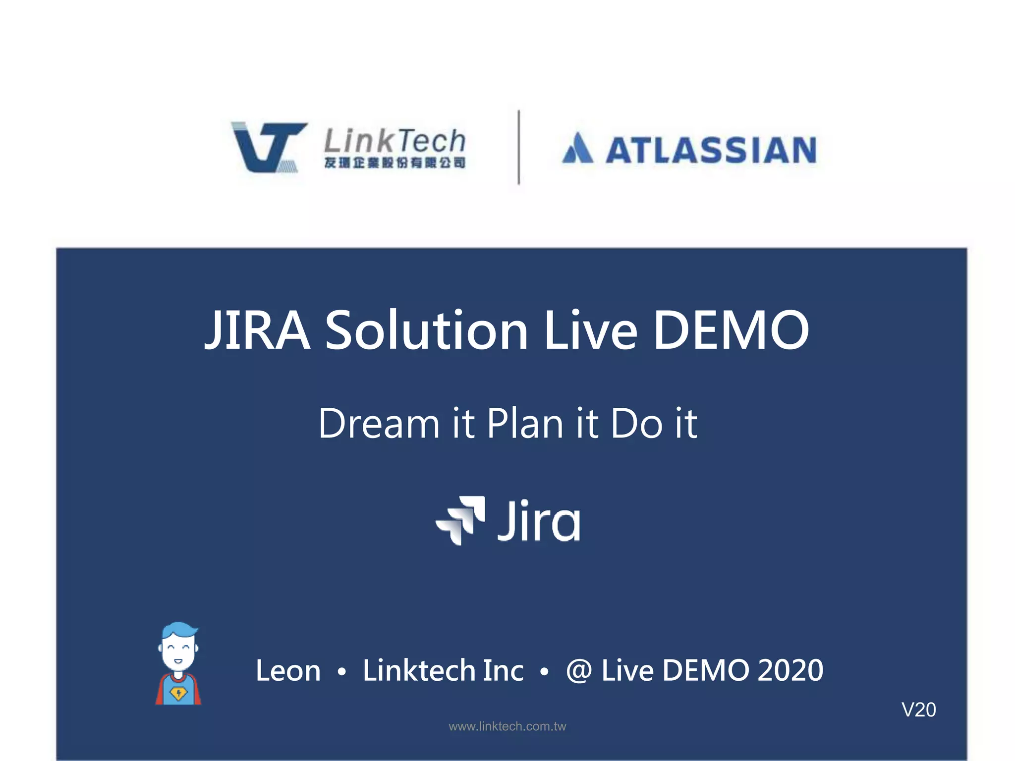 Jira live demo_2020_v20 | PPTX
