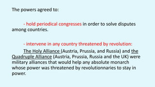 3 Europe under Napoleon. The Restoration | PPTX