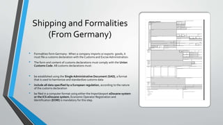 Export and import business Part 3 | PPTX