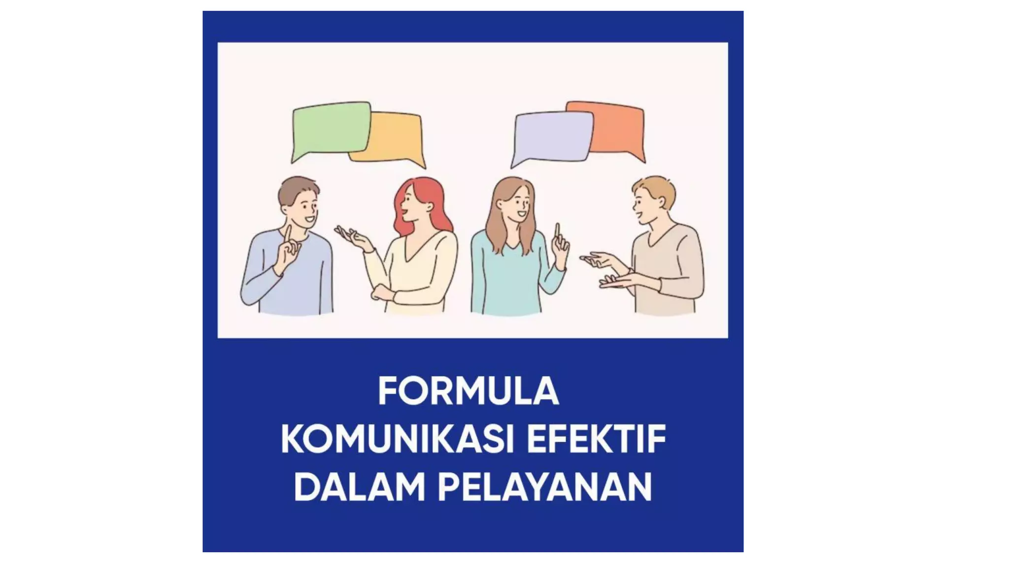 Formula Komunikasi Efektif Dalam Pelayanan | PDF