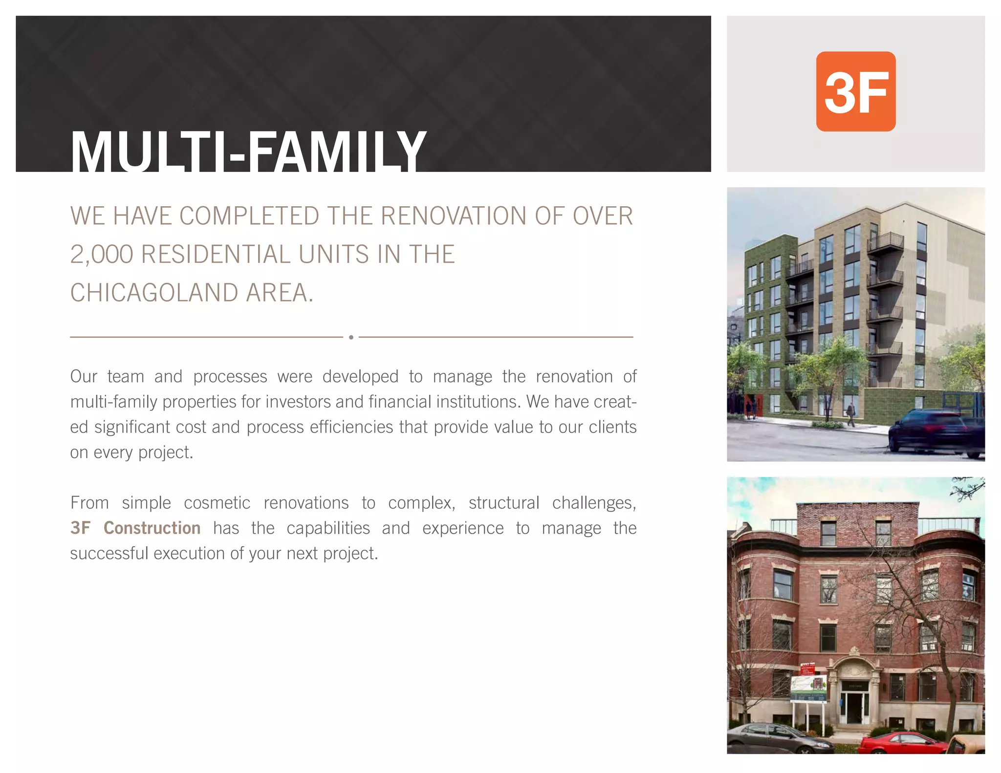 3F Construction Corporate Brochure | PPT