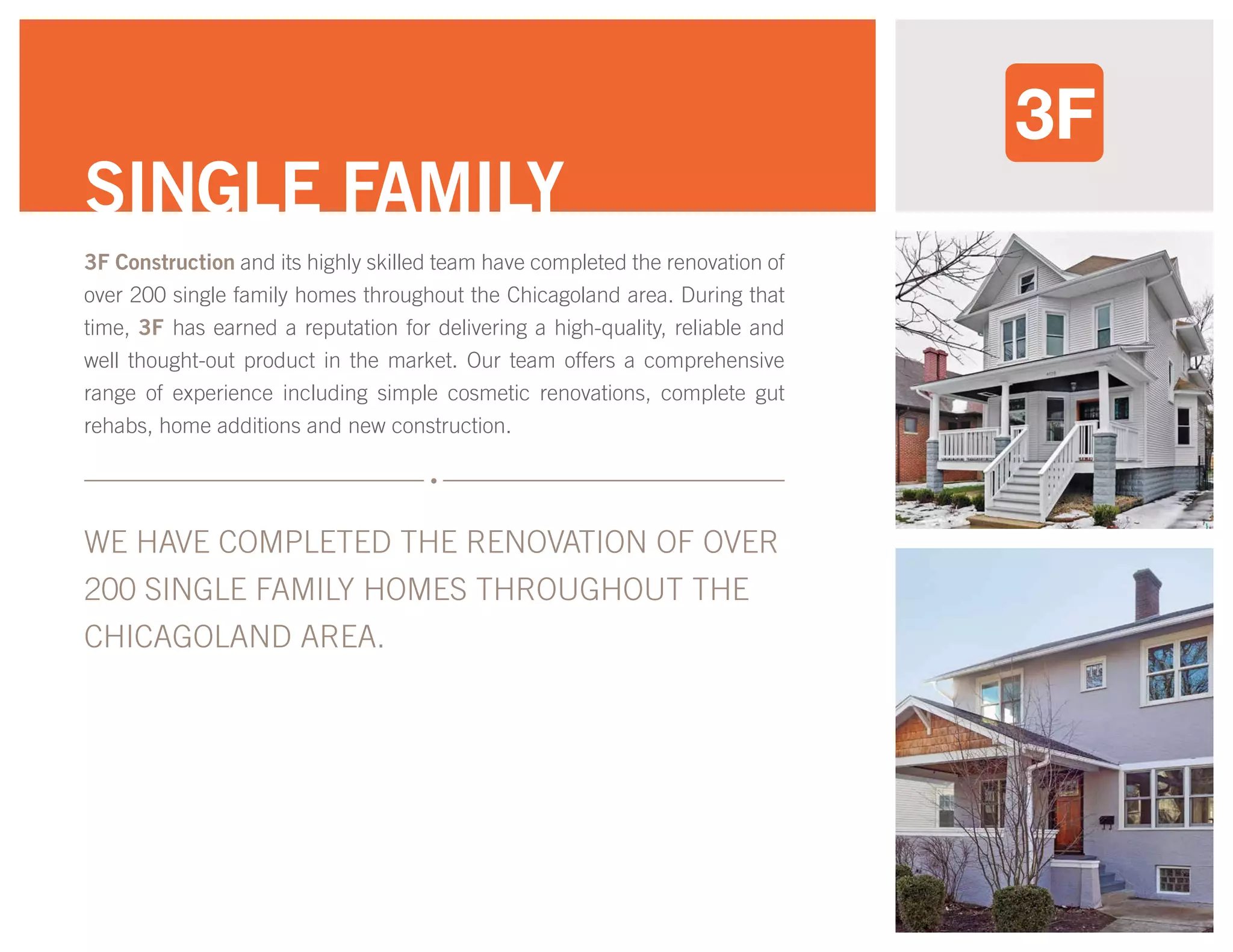 3F Construction Corporate Brochure | PPT