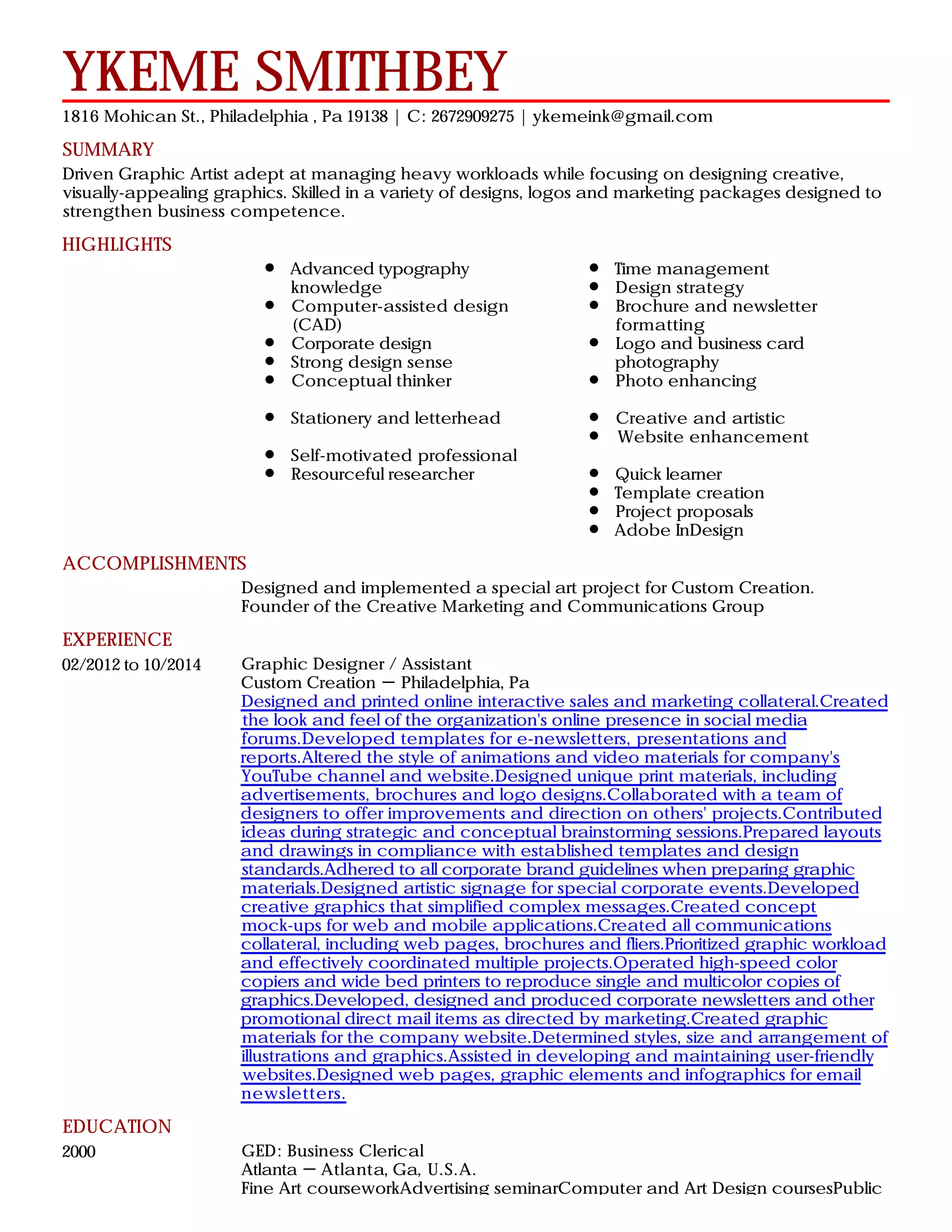 Resume | PDF