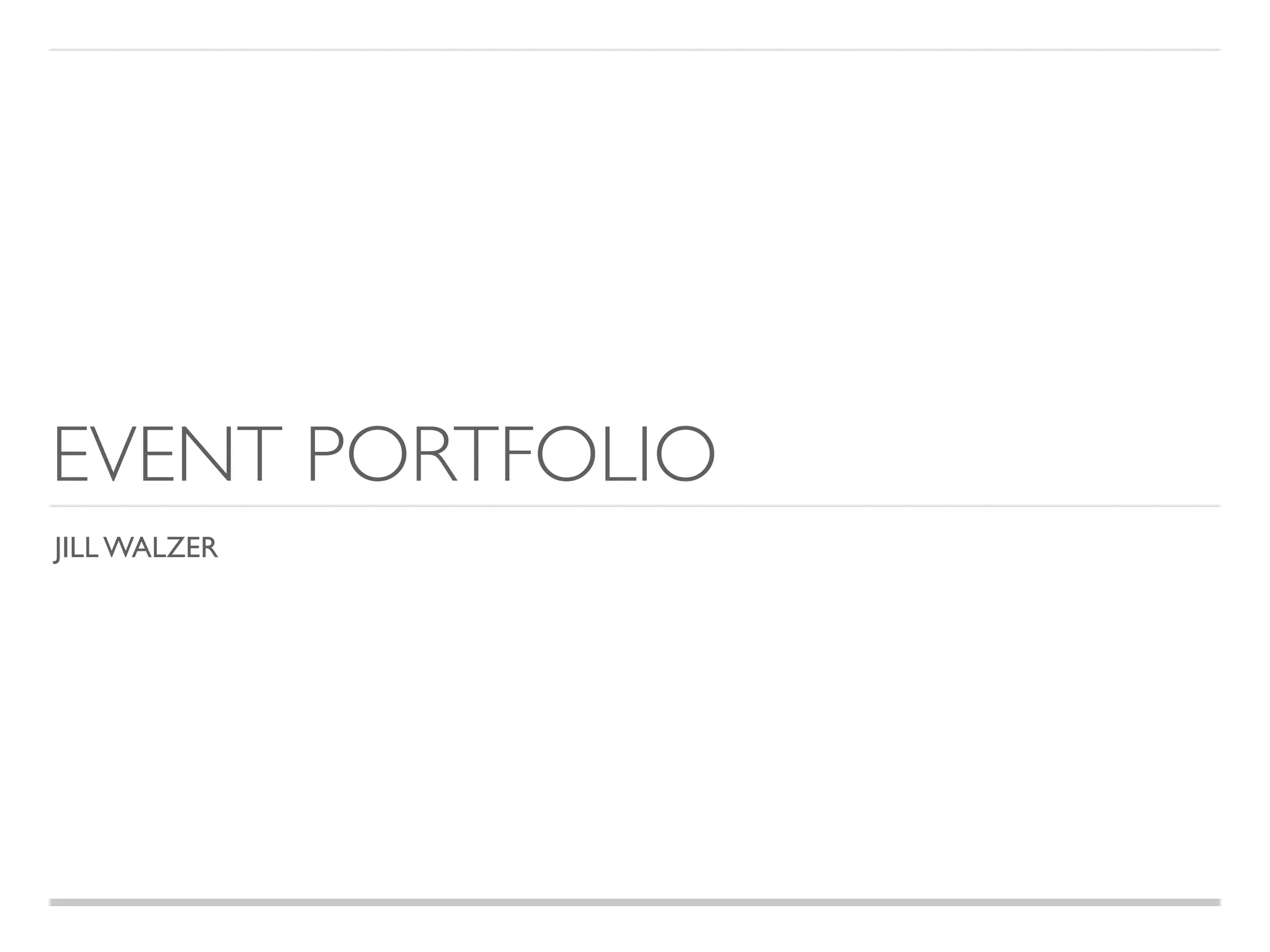 Event portfolio.compressed (1) | PPT