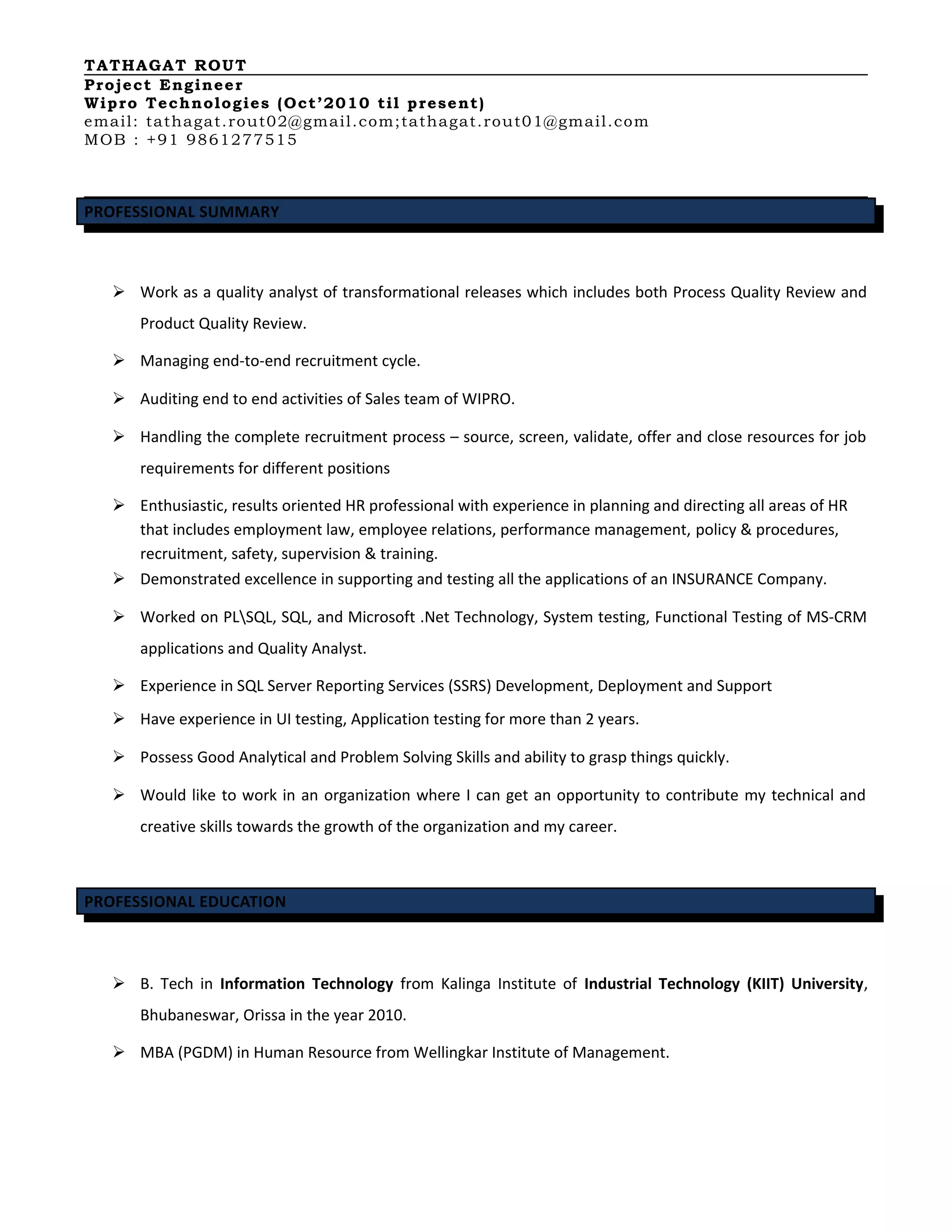 Tathagat_Resume | DOC