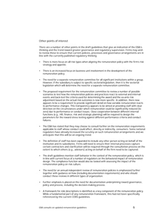 EY Point of View on EBA Consultation | PDF