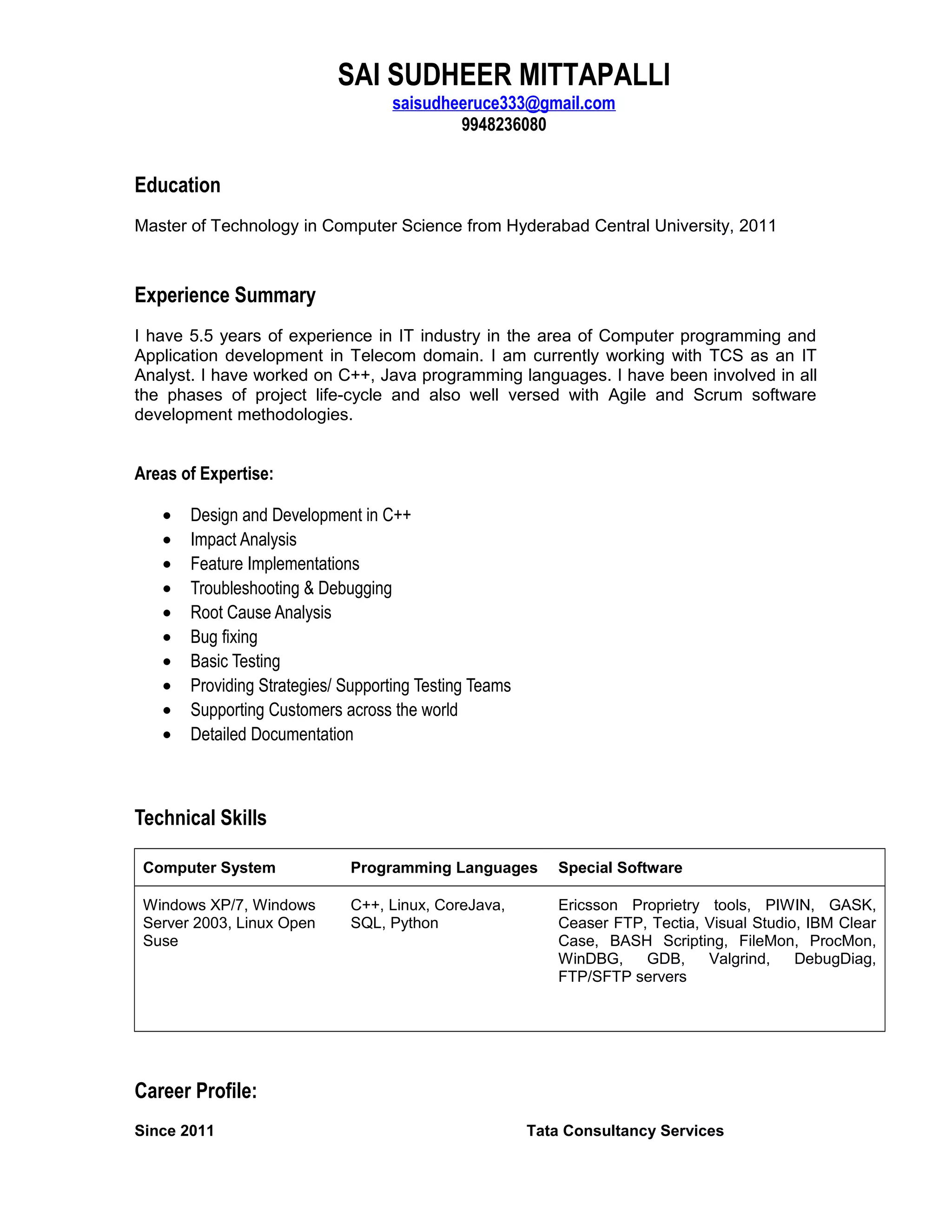 SaiSudheer_5.5Years_Exp_C++_Java | DOC
