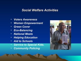 Presentation 5-Social Welfare Activities | PPT