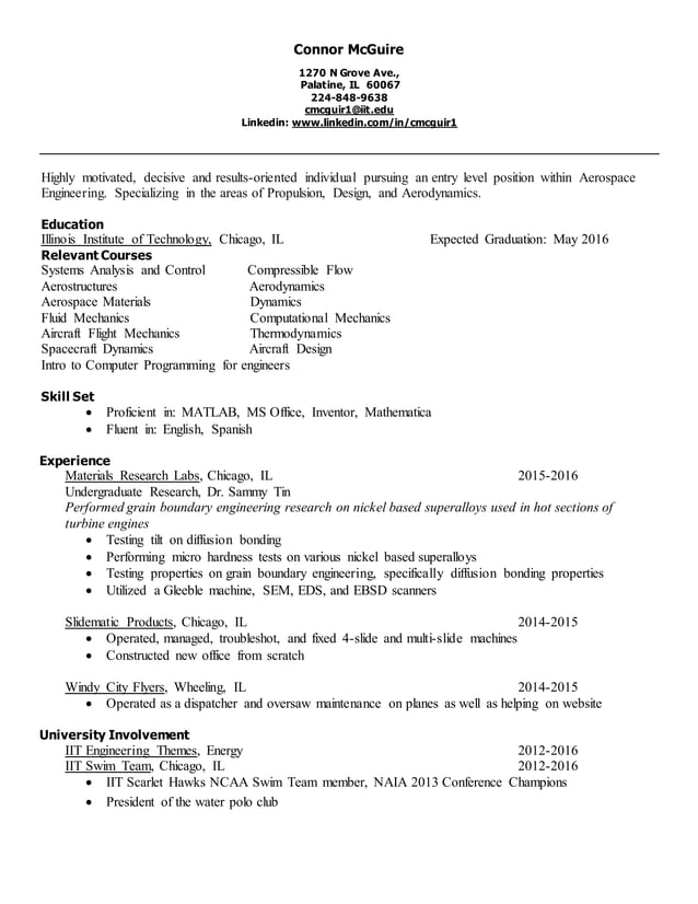 Connor's Resume updated 2 | DOCX
