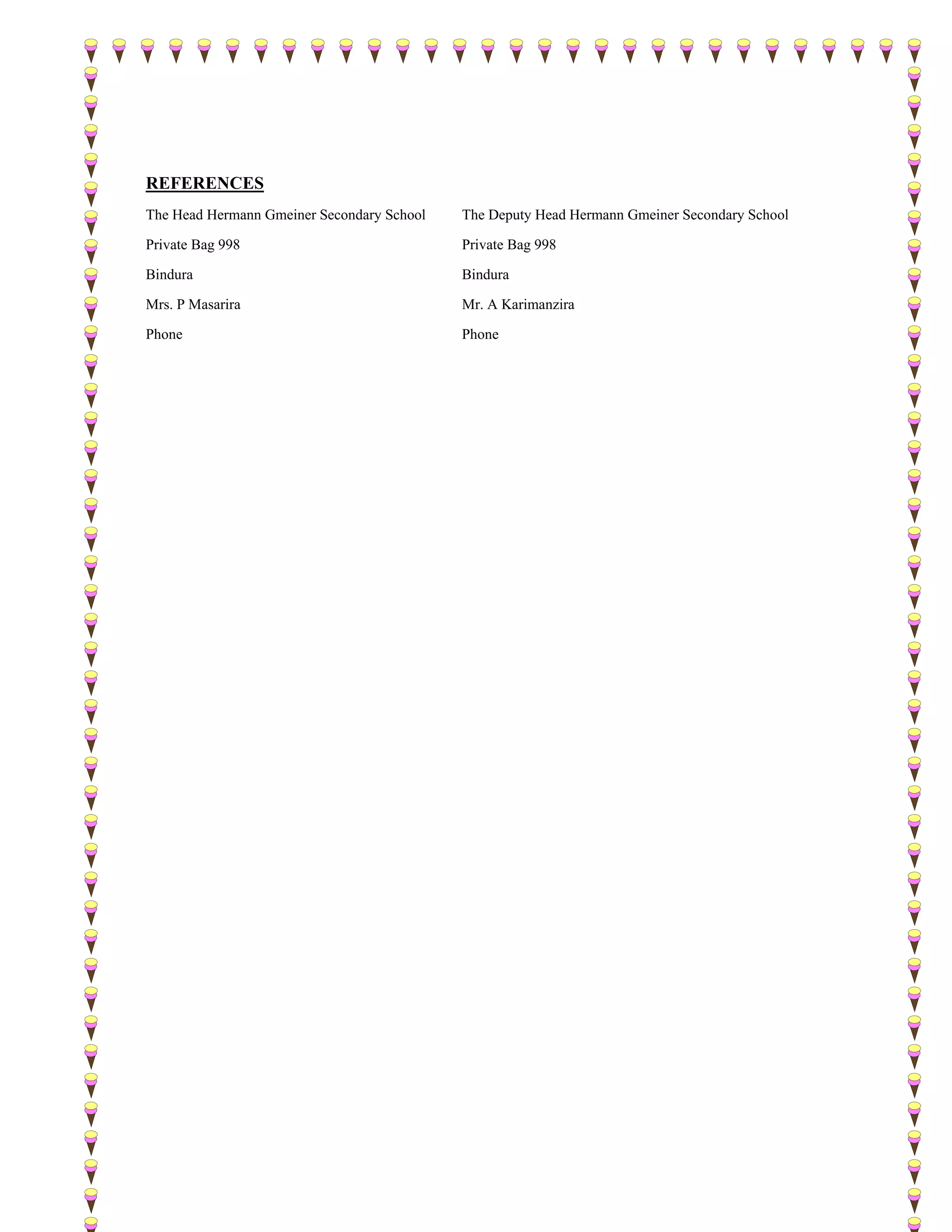 nyasha mkwasi | PDF | Secondary Education | Education