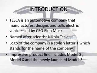 TESLA MOTORS- Always thinks different in technology and in marketing as ...